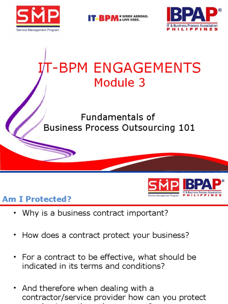 IT-BPM Contract Fundamentals and Insights | PDF | Employment | Capital ...