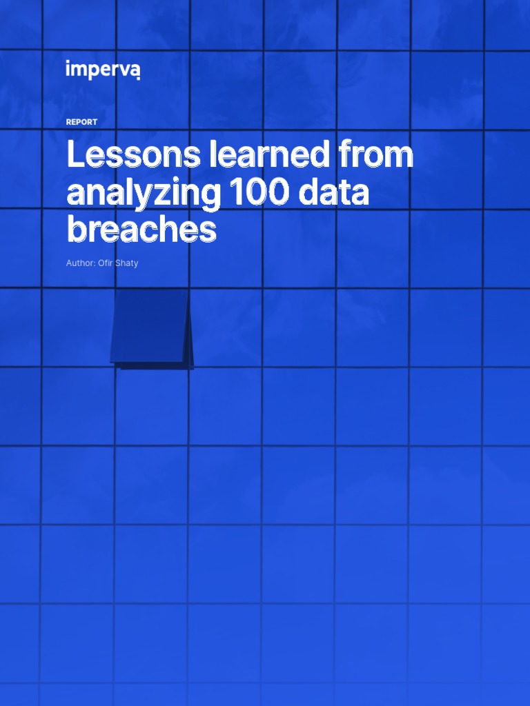 Insights from 100 Data Breaches Analysis | PDF | Malware | Databases