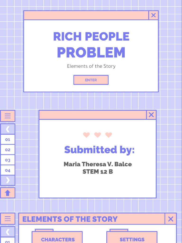 Rich People Problems (Elements of The Story) | PDF