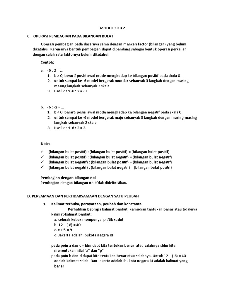MODUL 3 KB 2 Oke | PDF