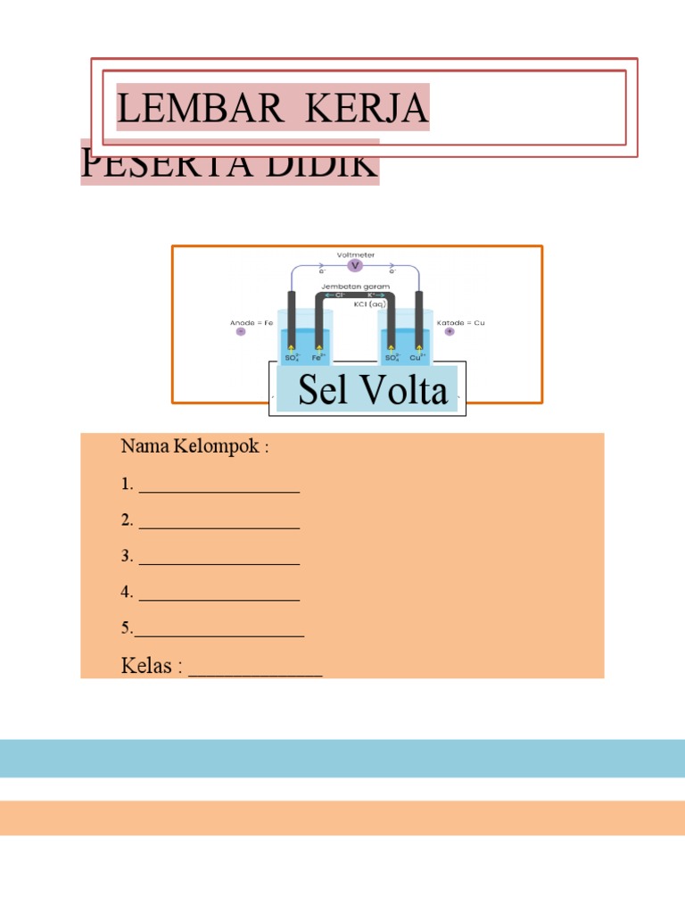 LKPD Sel Volta | PDF