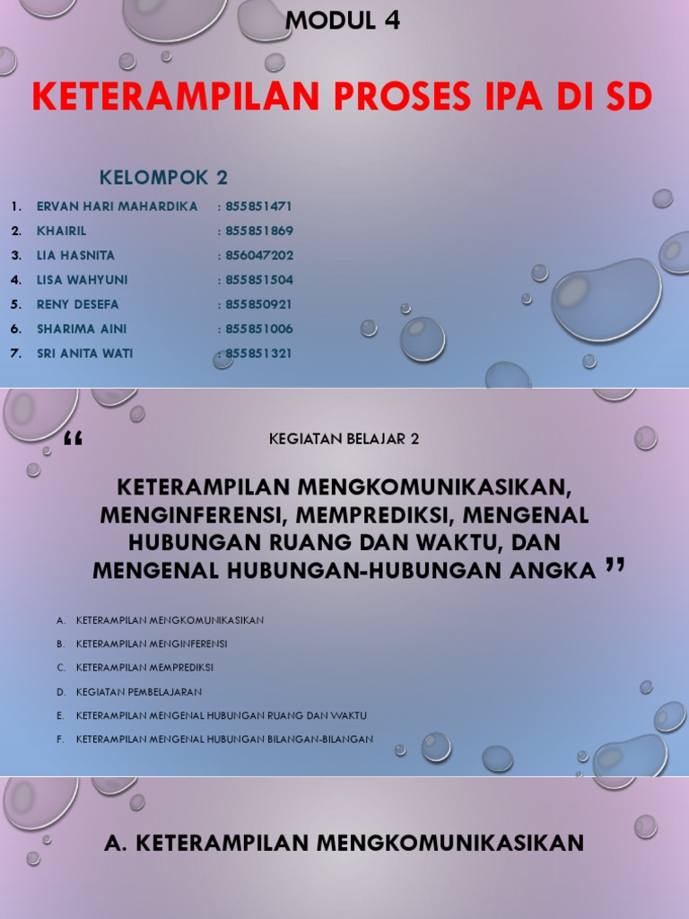Modul 4 KB 2 IPA (Kelompok 2) - Compressed | PDF