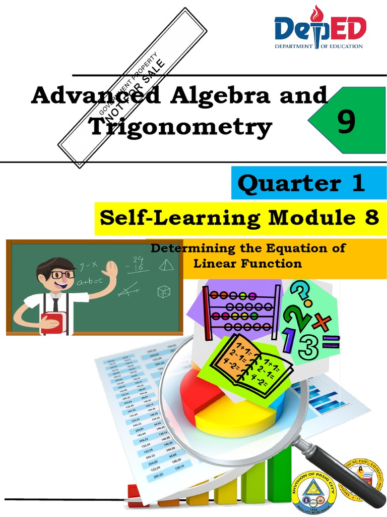 Advanced Algebra and Trigonometry Quarter 1: Self-Learning Module 8 ...