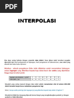 Rumus Interpolasi | PDF | Komputer