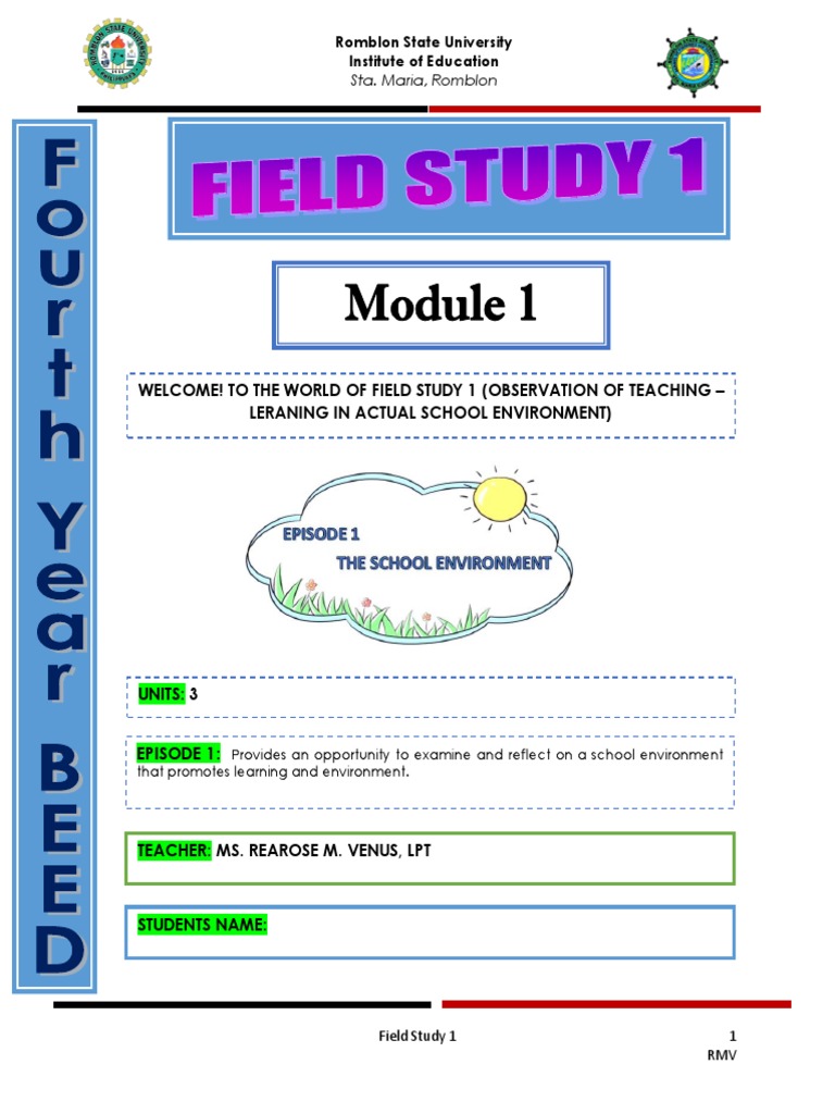 FS 1 Module 1 4 | PDF | Learning | Curriculum