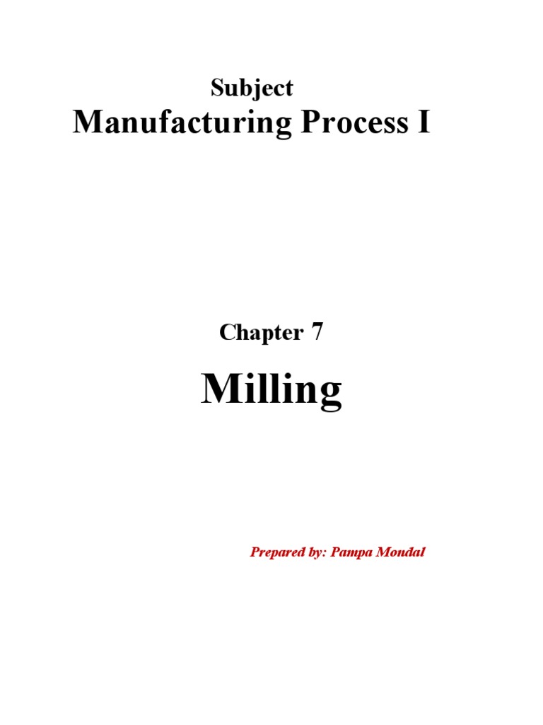 MP I - 3rd SEM - DME | PDF | Secondary Sector Of The Economy | Machines