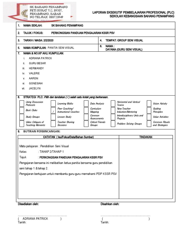 PSV PLC Laporan 1 | PDF