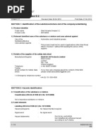 VIGOGREASE RE0 Safety Data Sheet | PDF | Dangerous Goods | Firefighting