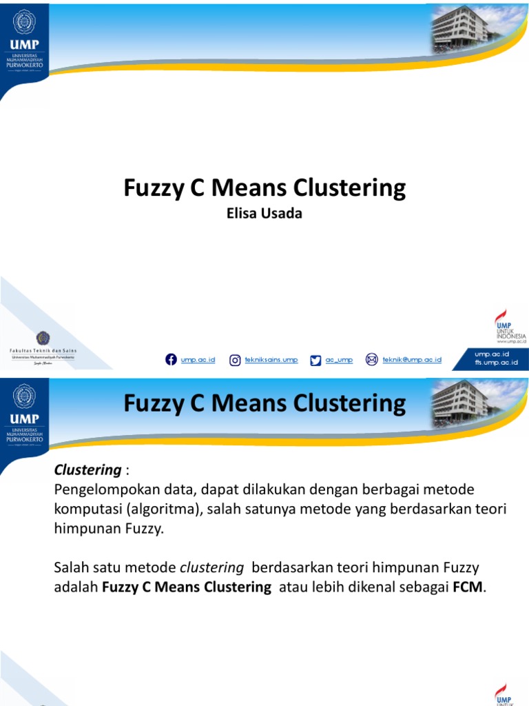 Fcm Clustering Pdf