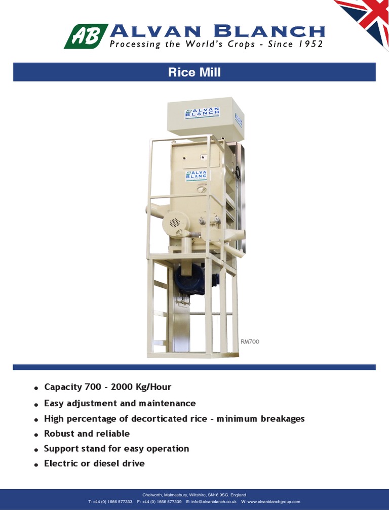 Rice Mill-Web | PDF | Rice