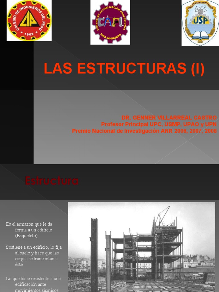 Las Estructuras (I) | PDF | Fundación (Ingeniería) | Hormigón