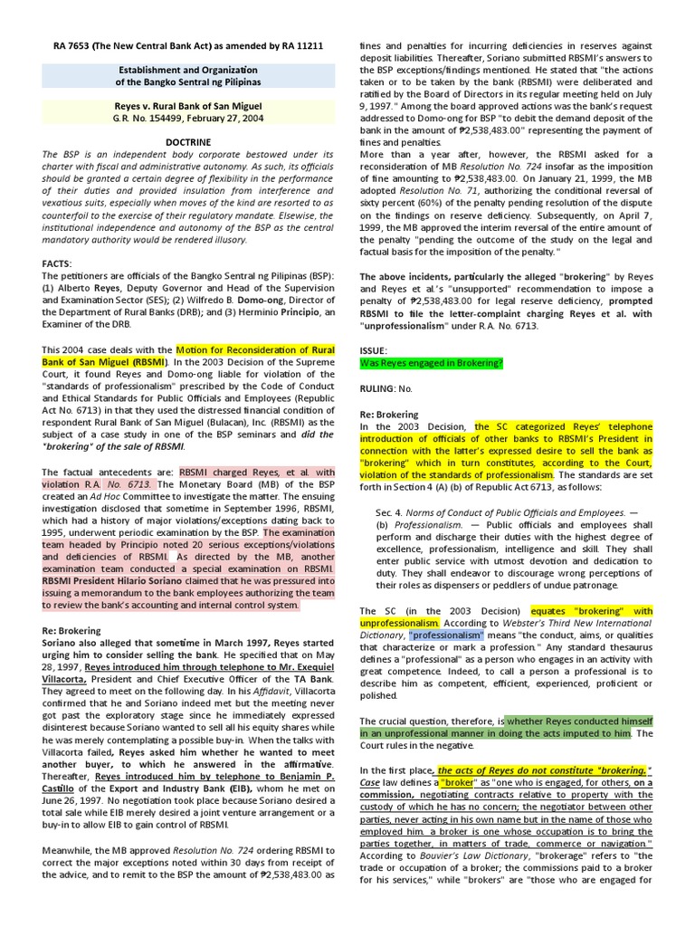 Ra 7653 | PDF | Banks | Foreclosure