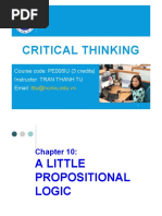 Symbolic Arguments: Mathematics in The Modern World | PDF | Argument | Logical Consequence