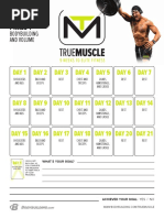 Shortcut To Strength Calendar | PDF