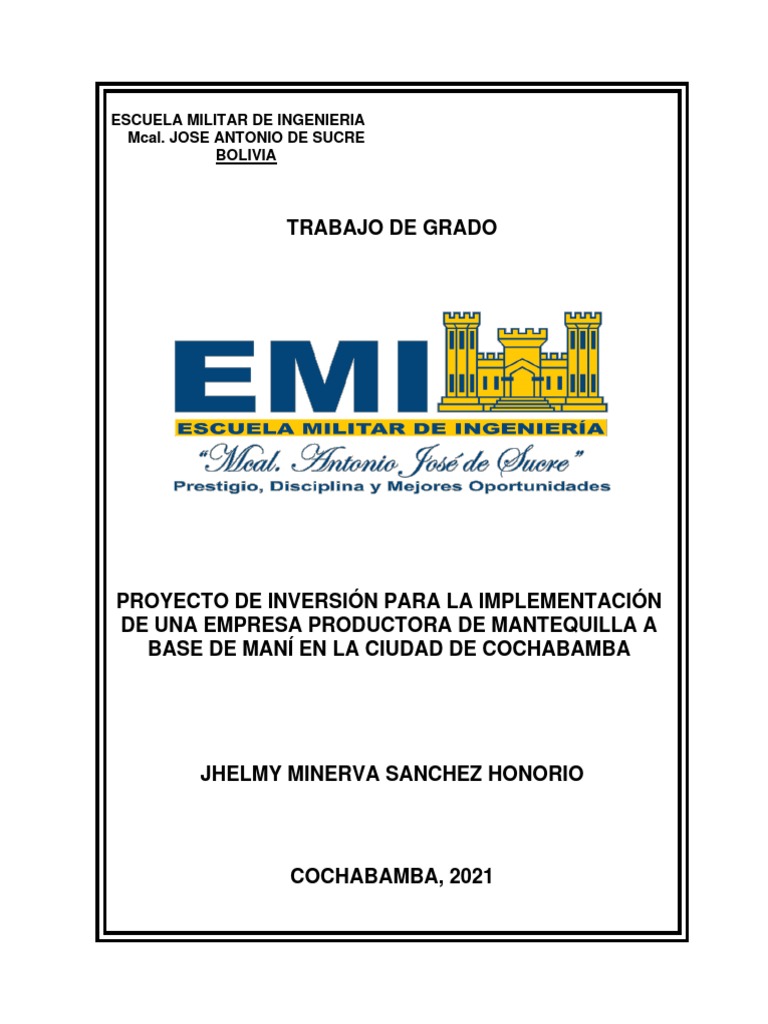 Borrador Final Jhelmy Sanchez.. | PDF | Bolivia | Presupuesto