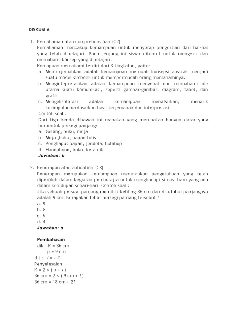 Diskusi 6 | PDF