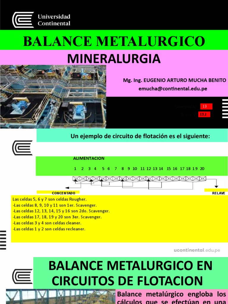 Balance Metalurgico | PDF | Metalurgia | Fórmula