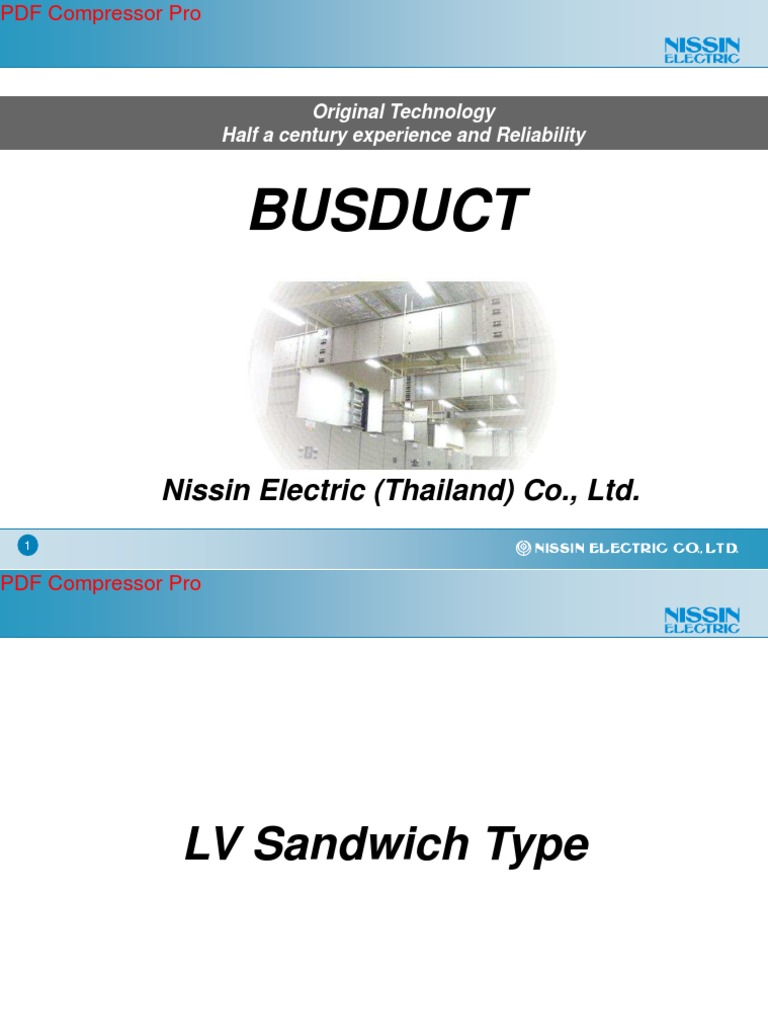 Bus Duct Presentation Documents | PDF | Nut (Hardware) | High Voltage