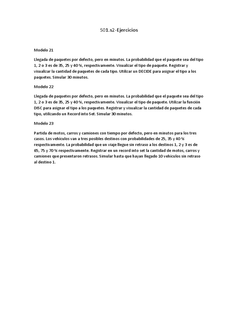 S01.s2-Resolver Ejercicios | PDF
