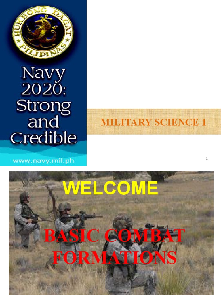Basic Combat Formation | PDF | Defense | National Security