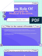 Examples of Portfolio Evidence | PDF