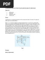 Spherometer | PDF | Triangle | Elementary Geometry