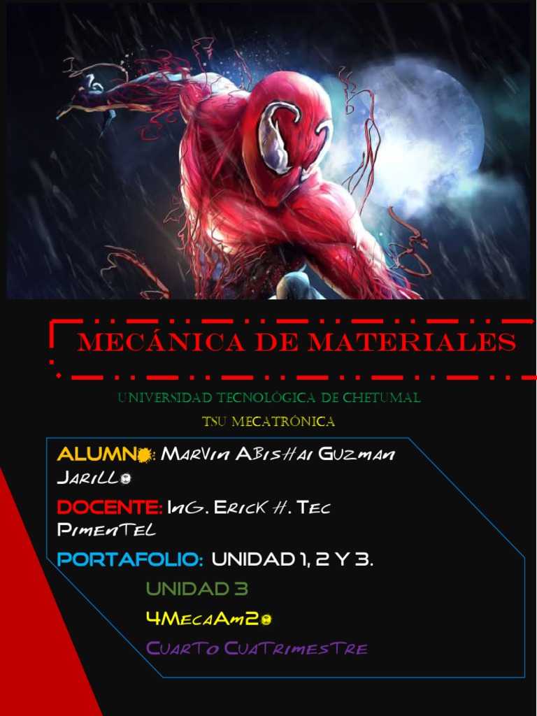 PDE MecMat U3 Abishai | PDF | Resistencia de materiales | Ingeniería