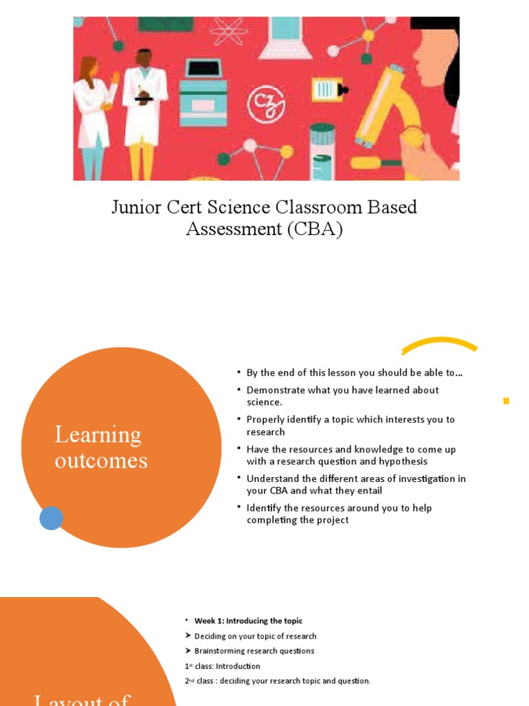 Junior Cert Science CBA Guide | PDF | Experiment | Laboratories