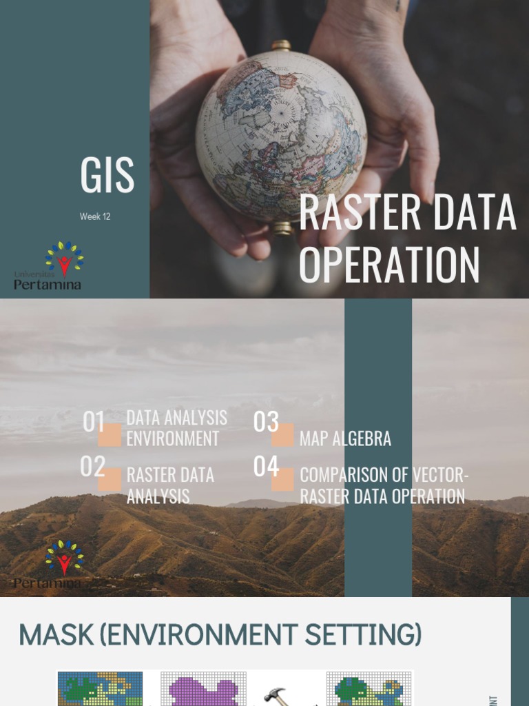 Week 12 Raster Data Operation | PDF | Computer Science | Graphic Design