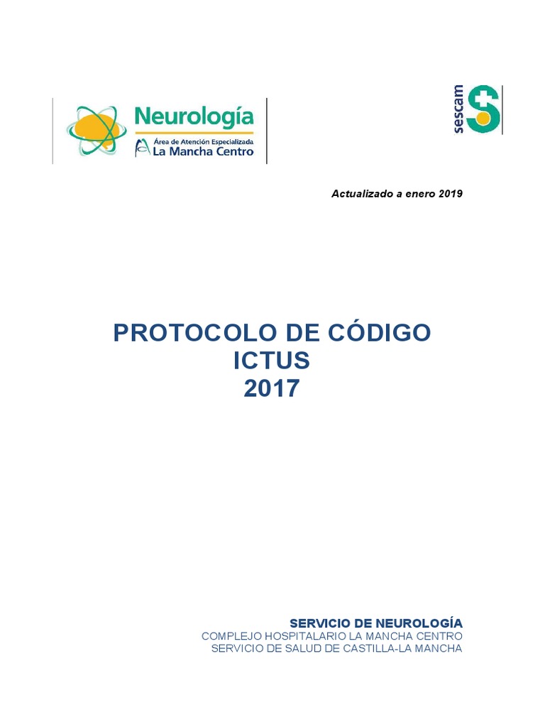Protocolo de Código Ictus 2017 (Actualizado 2019) - COMPLEJO ...