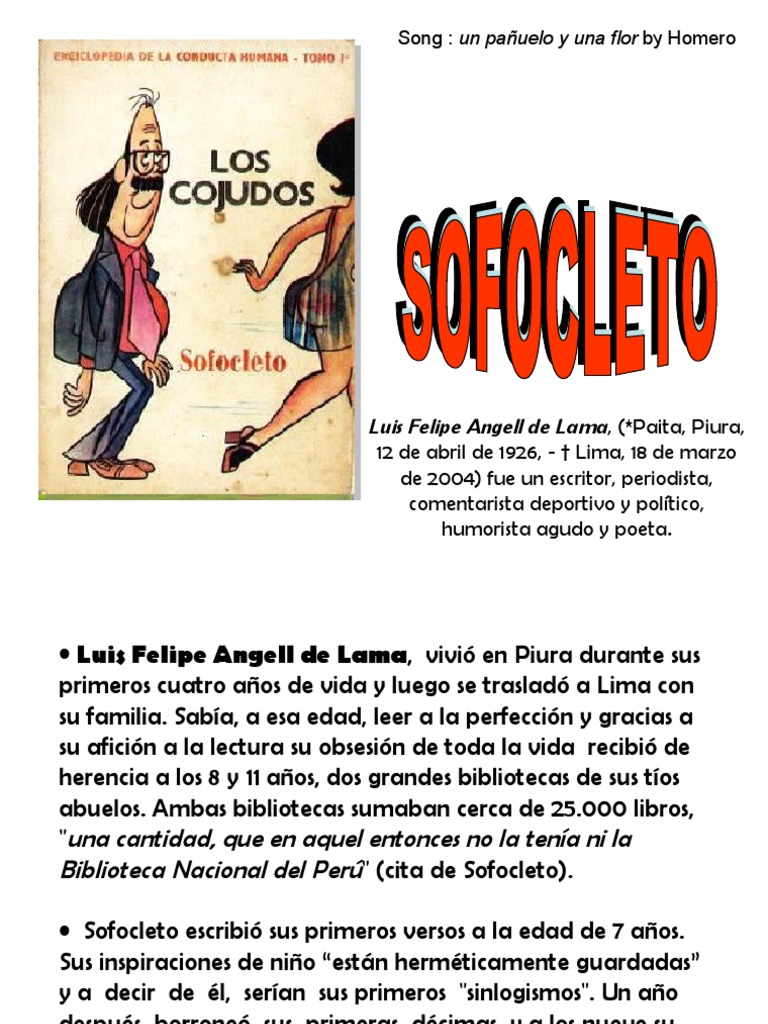 Sofocleto | PDF | Amor | Lima