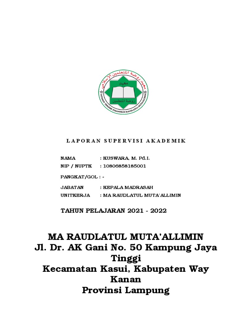 Contoh Laporan Kegiatan PKB Kamad - Ma RM | PDF