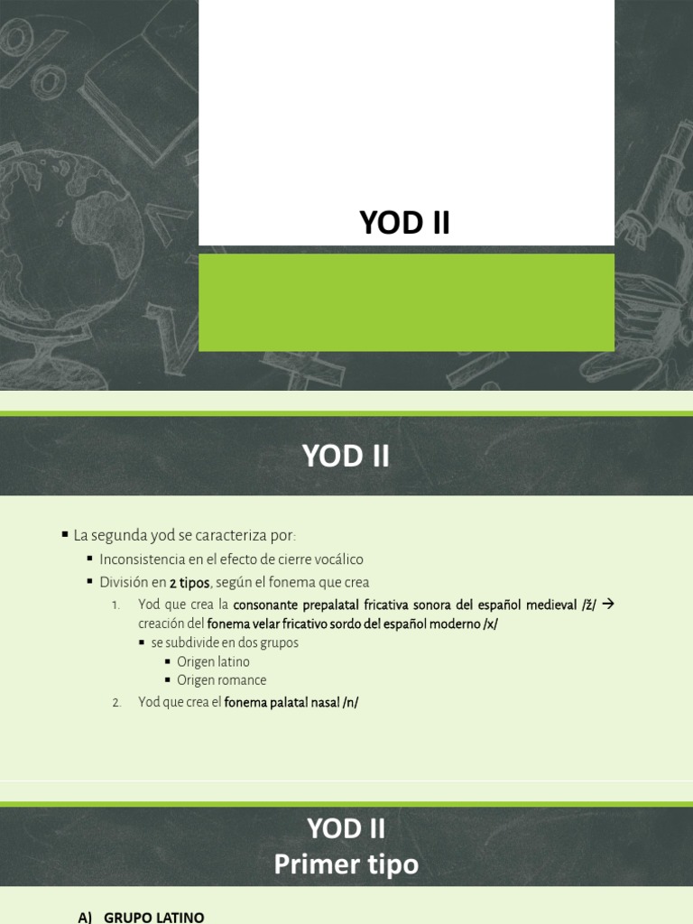Características de la Yod II | PDF | Comunicación oral | Comunicación ...