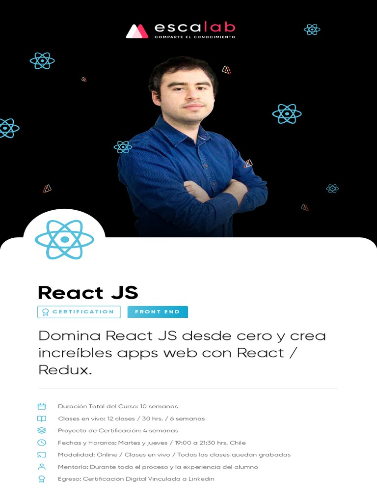 Programa de Estudio ReactJS Escalab Academy | PDF | Tecnología digital ...