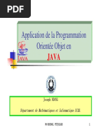 Cours de Java Complet | PDF | Structure de contrôle | Java (Langage de programmation)