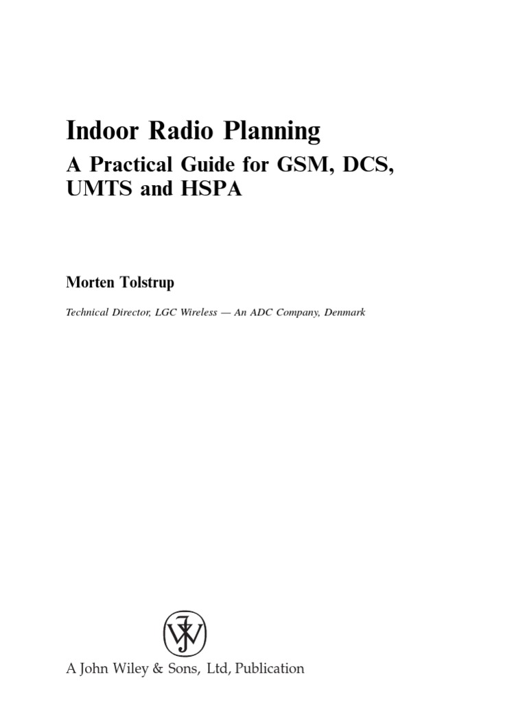 Radio Planning | PDF | Cellular Network | Gsm