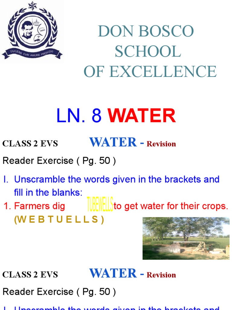 Water - Reader Exercise & Revision | Download Free PDF | Water ...