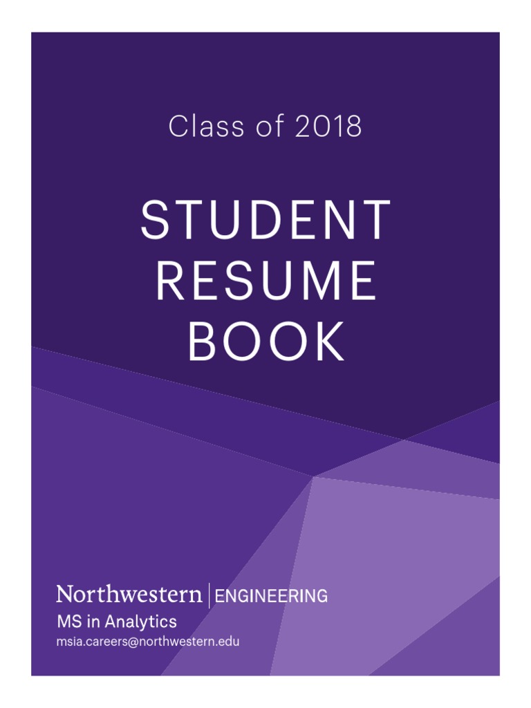 2018 Class Resume Book | PDF | Analytics | Predictive Analytics