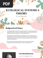 Bronfenbrenners Ecological Systems Theory | PDF | Psychology ...