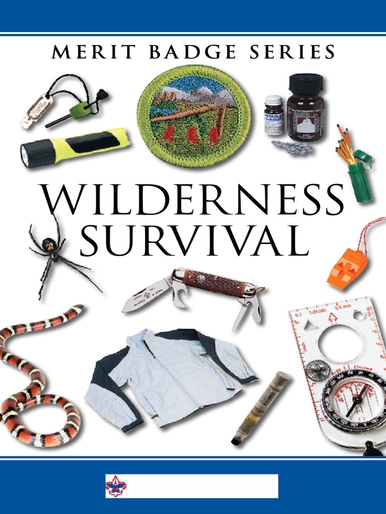 Wilderness Survival Merit Badge Pamphlet 35966 | PDF | Survival Skills ...