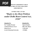Reply To Legal Notice Format | PDF