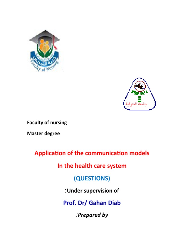 Communication Models in Healthcare | PDF | Communication | Data Compression