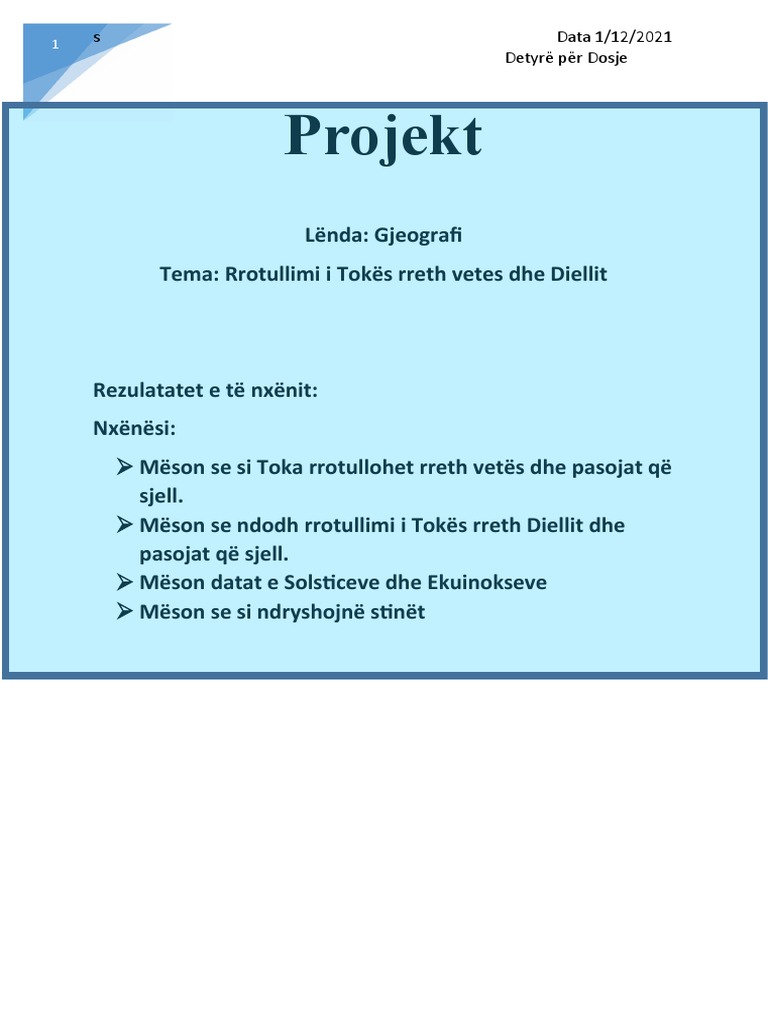 Projekt | PDF