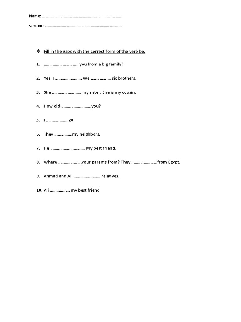 Name: .. Section | PDF