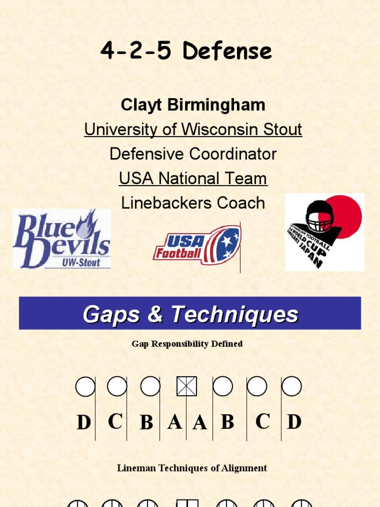 4 2 5 Defense | PDF | Sports | American Football