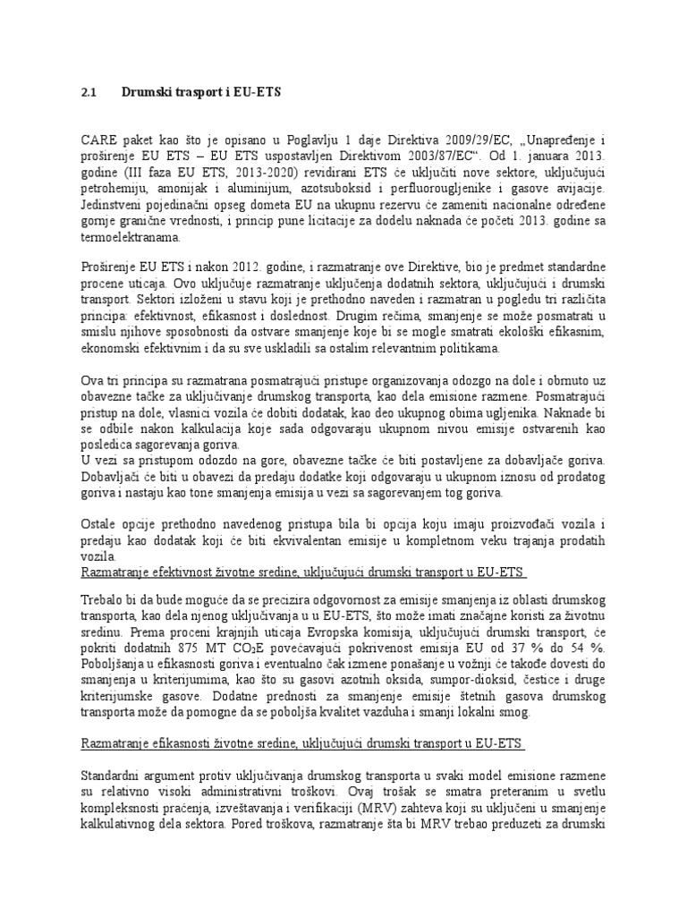 Drumski Trasport I EU | PDF