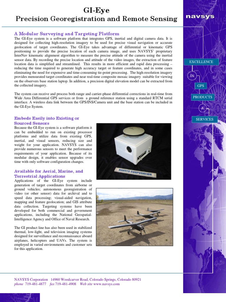 Navsys Gi Eye | Download Free PDF | Global Positioning System ...