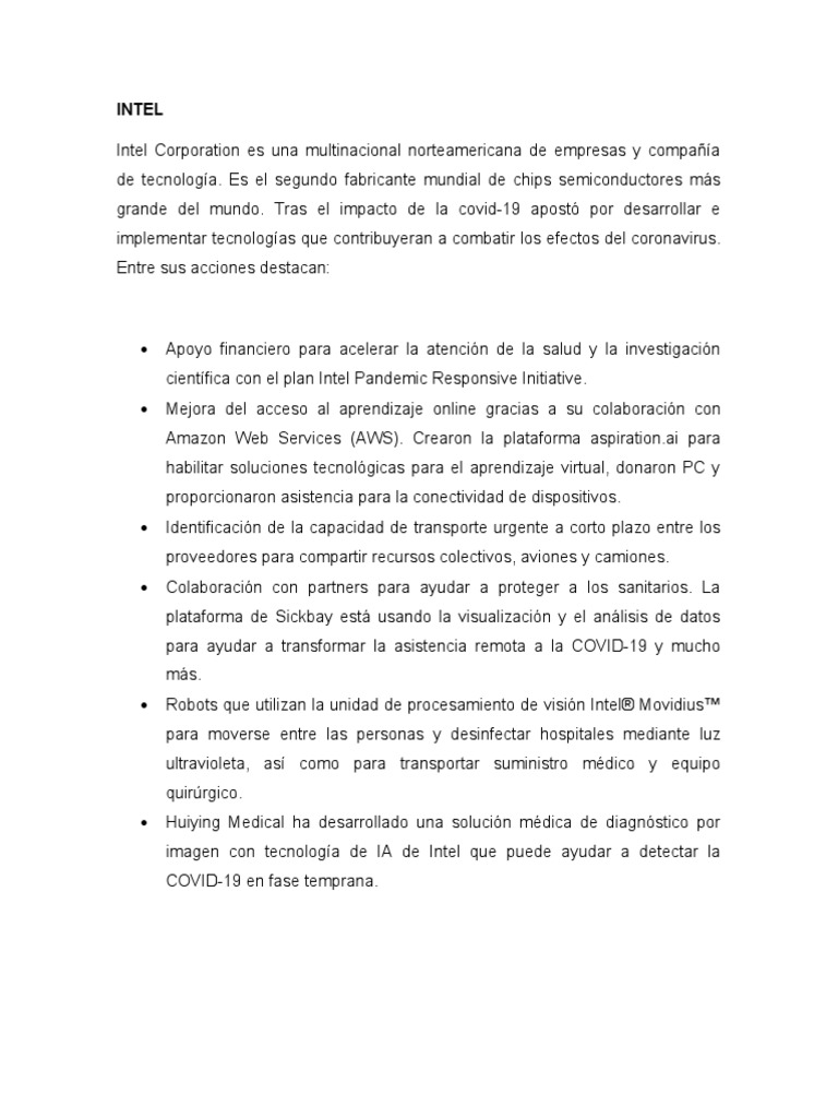 INTEL | PDF