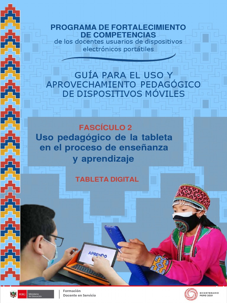 Guía Uso de Tableta | PDF | Tableta | Aprendizaje