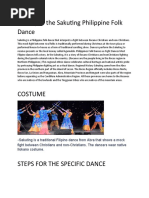 Pangalay Dance: Origins and Classification | PDF | Dances | Performing Arts